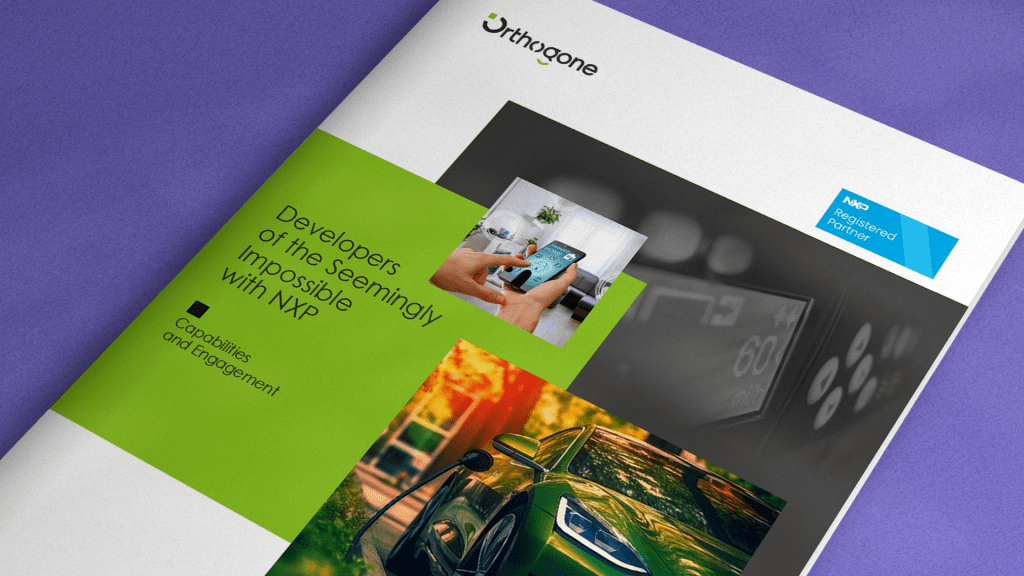 NXP Embedded Design Partner for Complex Engineering | Orthogone